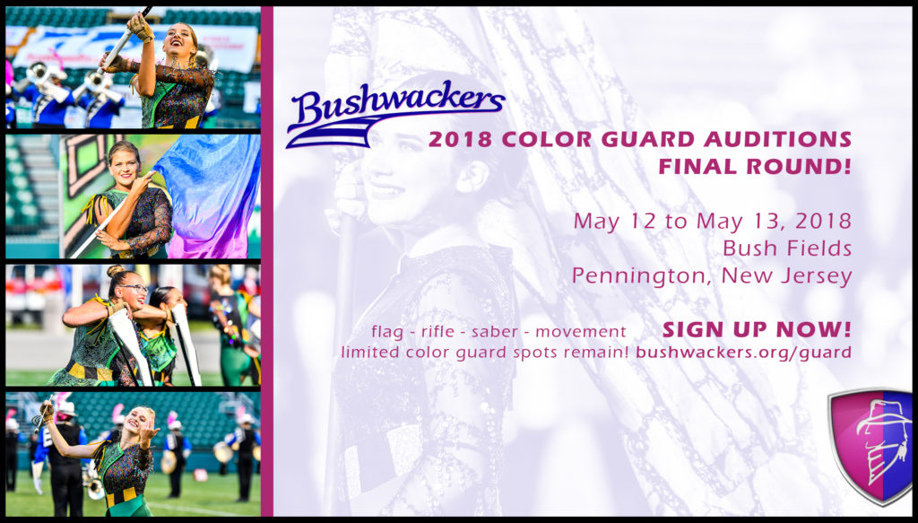 Bushwackers Color Guard 2018 Final Auditions - Bushwackers Drum & Bugle ...